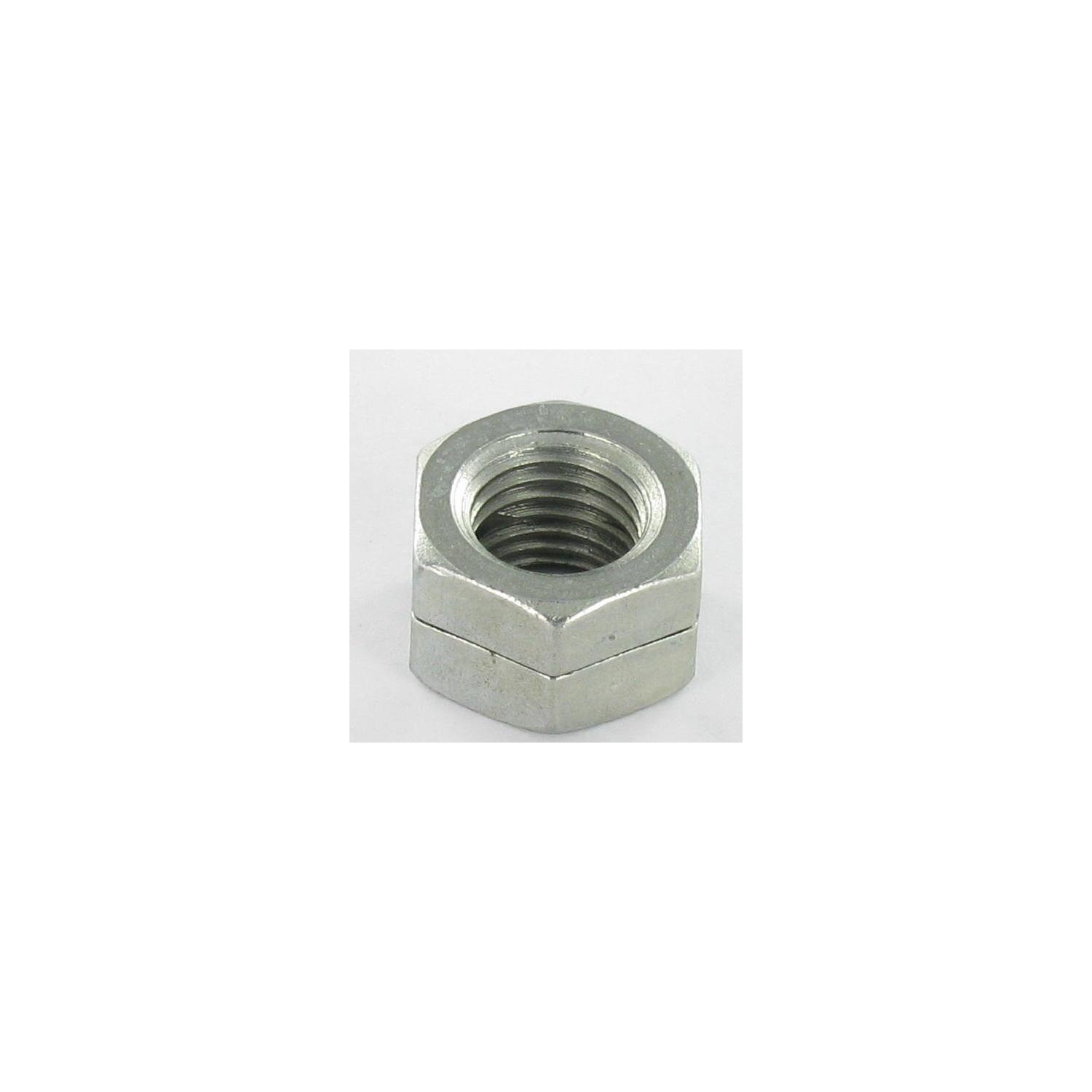 Nut Lock Slotted M8 H100 Class 8 Zinc Plated - Screw Express